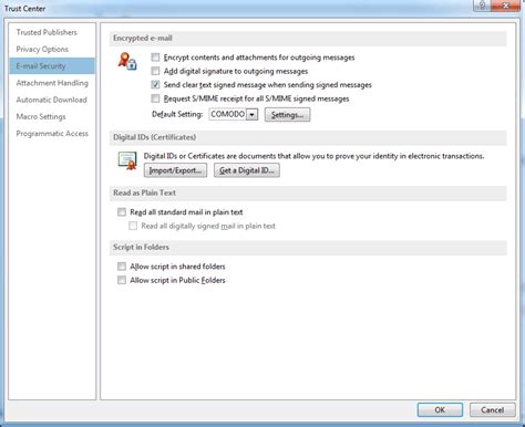How To Encrypt Emails In Ms Outlook Using Smime
