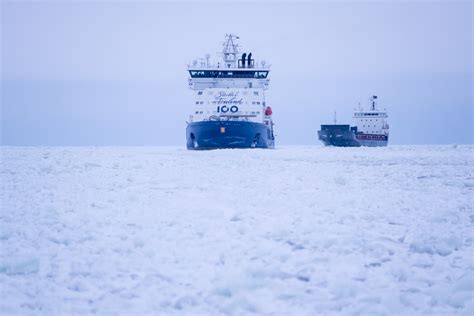 芬兰破冰船勇闯冰封波罗的海 Thisisfinland