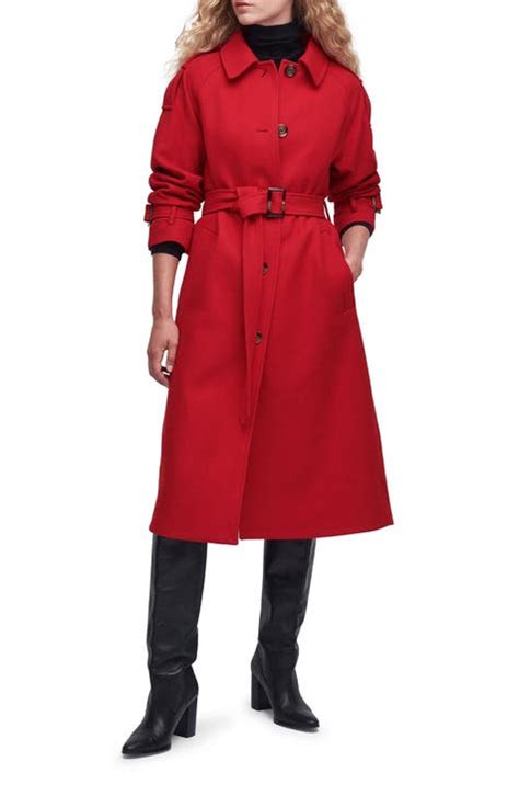 Womens Trench Wool And Wool Blend Coats Nordstrom