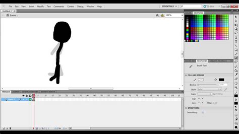 Flash CS How To Make A Simple Yet Good Animation YouTube