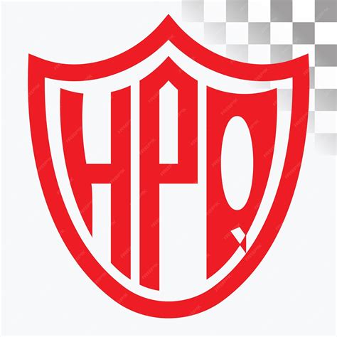 Premium Vector Hpq Letter Logo Design