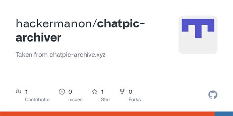 Chatpic Archiver README Md At Main Hackermanon Chatpic Archiver GitHub