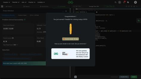 Kumar Tatikonda On Linkedin Geeksforgeeks 100daysofcode Dsa