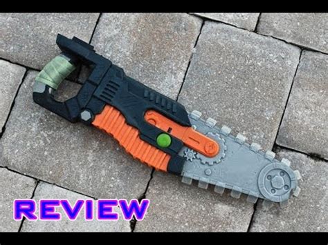[review] Nerf Zombie Strike Chainsaw Unboxing And Review Youtube