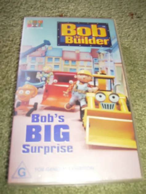 BOB THE BUILDER Lofty To The Rescue VHS Video Cassette 3 34 PicClick UK