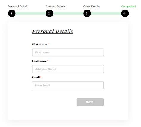 Simple Advance Multi Step Form Wix Ideas