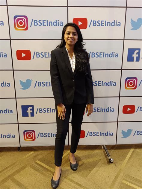 siddhi p on linkedin bse