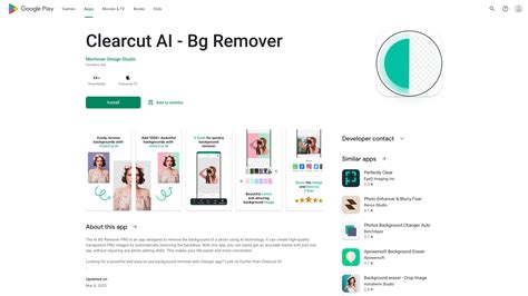 Clearcut Ai Bg Remover Toolai Ai Tool Ai Tools Directory Ai