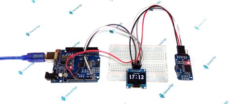 Oled часы термометр на Arduino