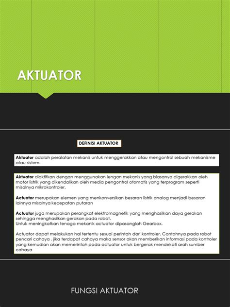 Aktuator Pdf