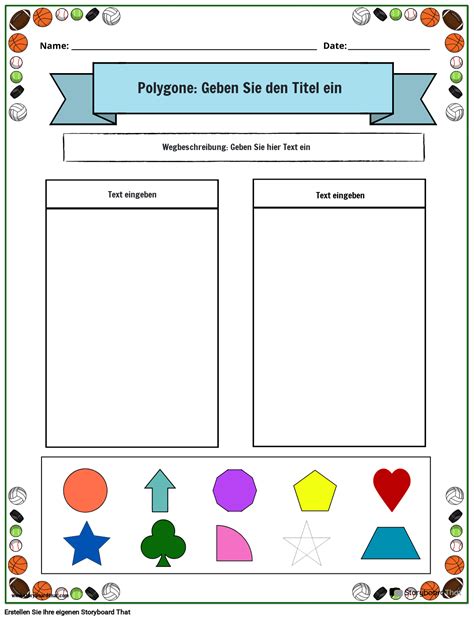 Polygone Sport Themenvorlage Storyboard Por De Examples
