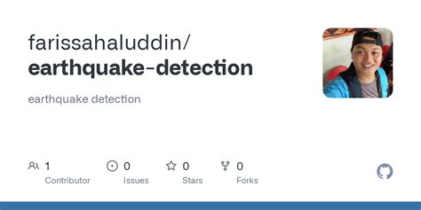 Github Farissahaluddin Earthquake Detection Earthquake Detection