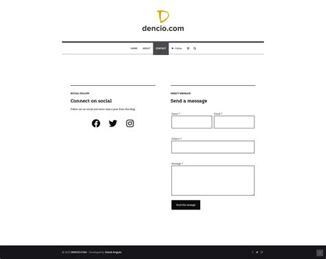 Dencio Com David Angulo Software Engineer