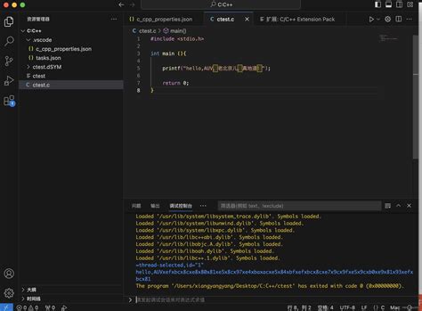 VScode的C语言调试时中文输出为 进制为什么 mac vscode c语言 printf 中文都是 进制编码 CSDN博客