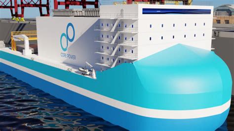 It Looks Like A Float But Its An Oceanic Nuclear Power Plant It Has