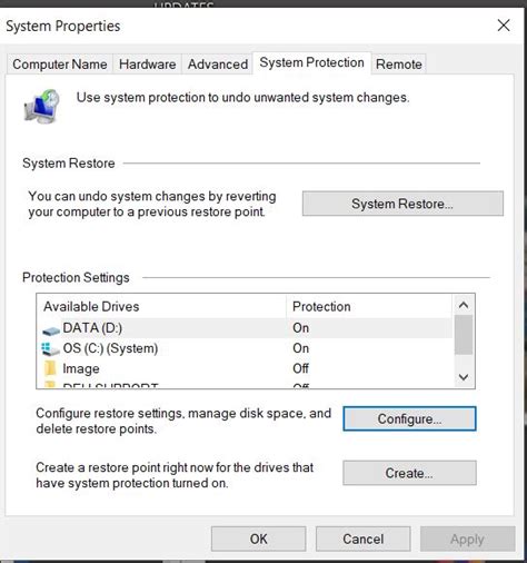 Why Only One System Restore Point Solved Windows 10 Forums