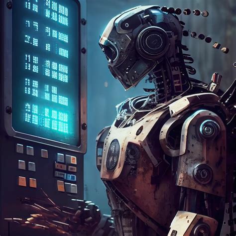 Premium Ai Image Ai Generated Illustrution Portrait Of Cyborg Robot