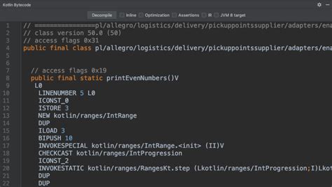 Decompile Kotlin To Java Intellij Idea