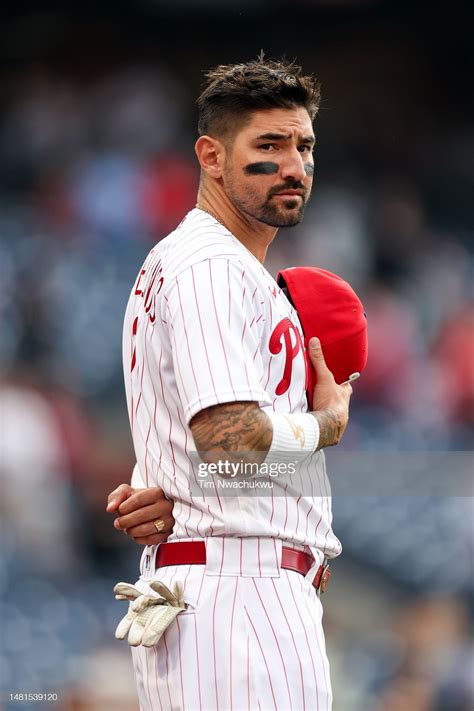 Trea Turner Of The Philadelphia Phillies Talks To Bryce Harper Artofit