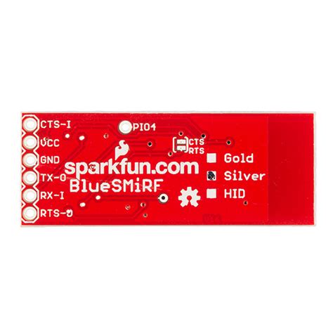 Sparkfun Bluetooth Modem Bluesmirf Silver Electronics In Touch Co