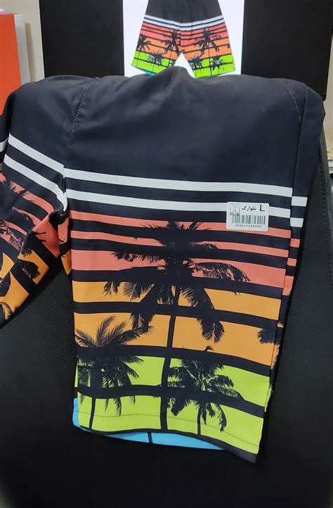 قیمت شلوارک مردانه ساحلی طرح جدید هاوایی