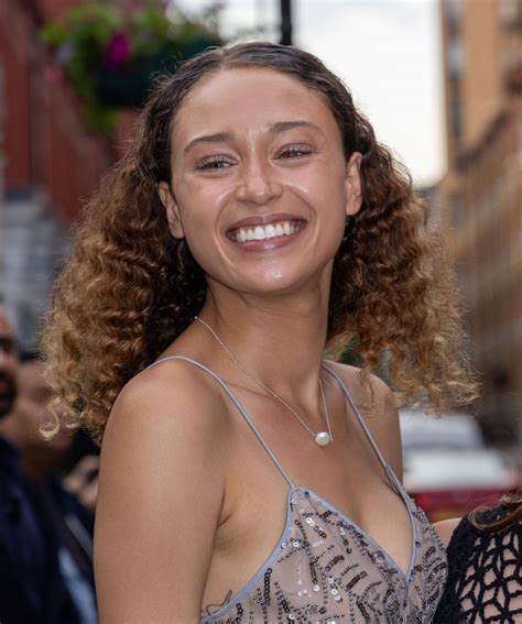 ELLA RAE SMITH Arrives At British Vogue X Self Portrait Summer Party In