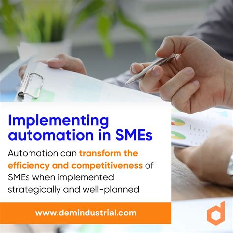 Dem Industrial On Linkedin Automation Smes Efficiency Technology