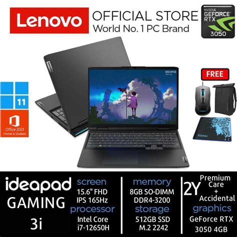 Jual Lenovo Ideapad Gaming I Iah F Id Laptop Gaming Core I H Gb Gb Ssd Rtx