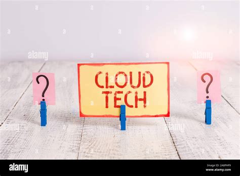 Text Sign Showing Cloud Tech Business Photo Text Storing And Accessing Data And Programs Over