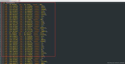数据可视化 高德api热力图凯撒丶的博客 Csdn博客amap 热力图