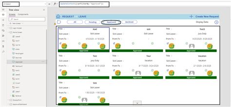 filter gallery values using buttons in power app rishan solutions