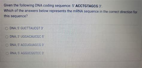 solved which of the following 3 letter codon sequence serves