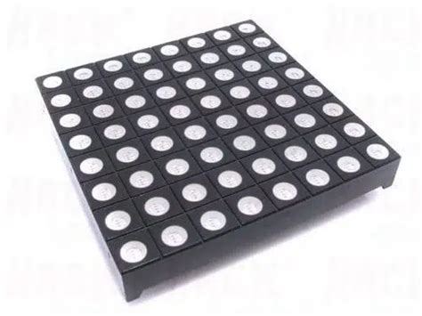 Matrice 8x8 Led 5mm Taille 60mm 60mm Moussasoft