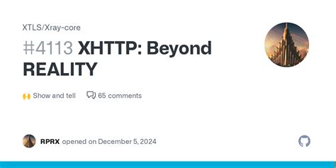 XHTTP Beyond REALITY XTLS Xray Core Discussion GitHub