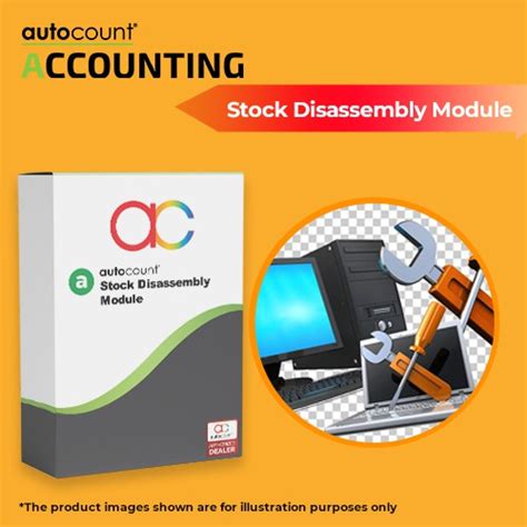 autocount stock disassembly module optimize production and inventory