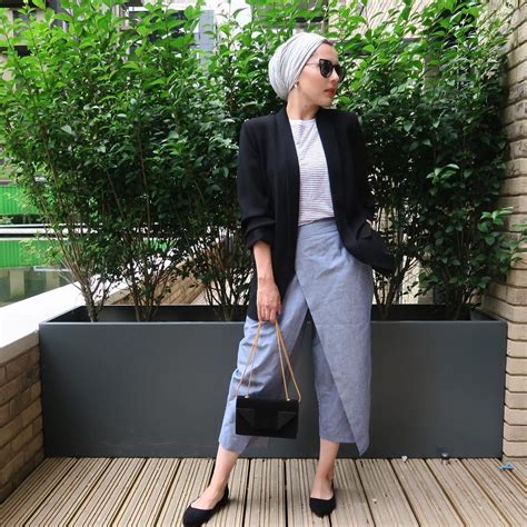 Pantalon Portefeuille Turban Outfit Hijab Turban Style Hijab Chic