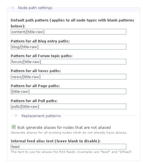 Building A Website With Drupal 6 Part 8 Pathauto Content And Content Types The Coding Pad