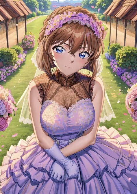 Yahoo オークション 名探偵コナン 灰原哀 68 イラスト 特殊印刷 オ