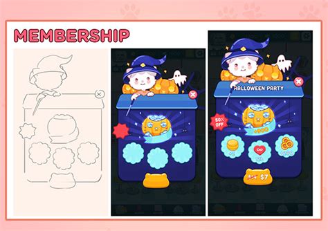 Mobile Idle Game UI Behance