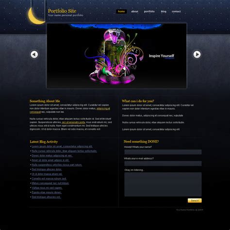 Free Css Template 3 By Chocotemplates On Deviantart