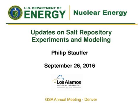 Pdf Updates On Salt Repository Experiments And Simulations