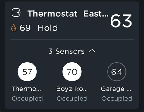 Trouble With Thermostat Sensors And Temperature R Ecobee