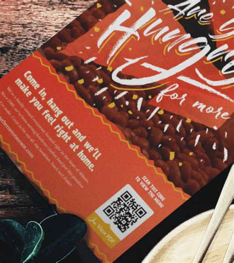 QR Code Ideas For Restaurants QR Code Generator