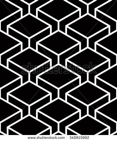 Stock Vector Background Seamless Geometric Design