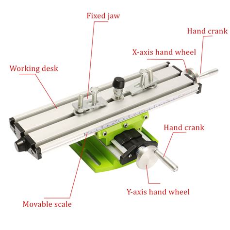 Multifunction 2 Axis Milling Compound Working Tabl Grandado