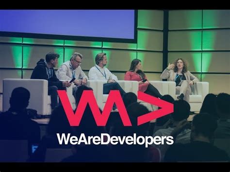 Wearedevelopers World Congress Talk Rethink The Relationship Between