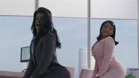 Megan Thee Stallion Makes A Memorable Mcu Debut Teaches She Hulk To