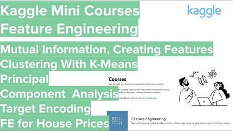 kaggle mini courses feature engineering v2 0 youtube