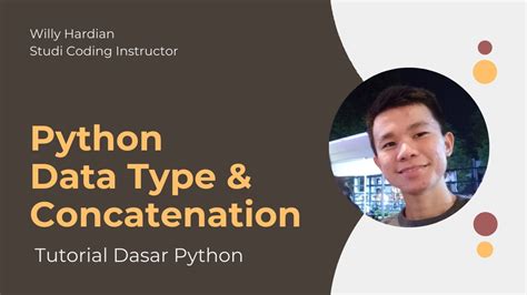 No Telepon Bukan Integer Belajar Python Pemula 02 Data Type Dan
