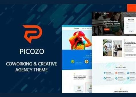 Picozo Theme Wp Gpl Coworking And Office Space Theme Gpl Theme Plugin